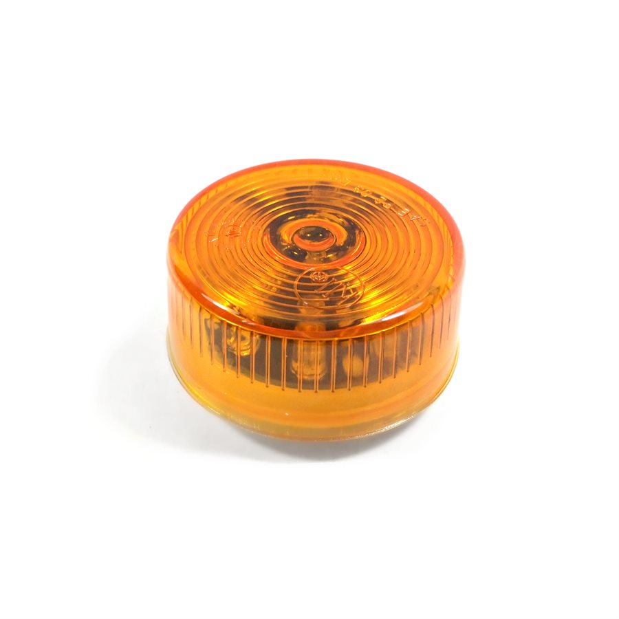 2" ROUND LED MARKER LIGHT, 9 DIODE, AMBER LENS