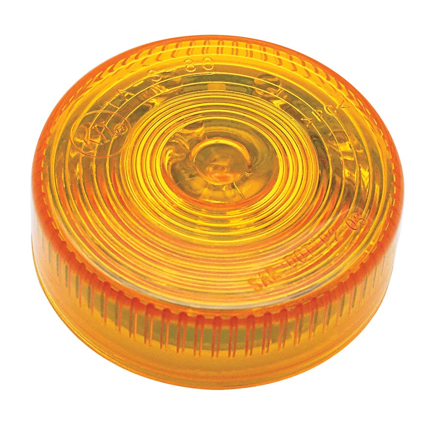 2.5" ROUND LED MARKER LIGHT, 13 DIODE, AMBER