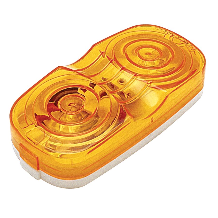 INCAN. "CAT'S EYE" MARKER, AMBER