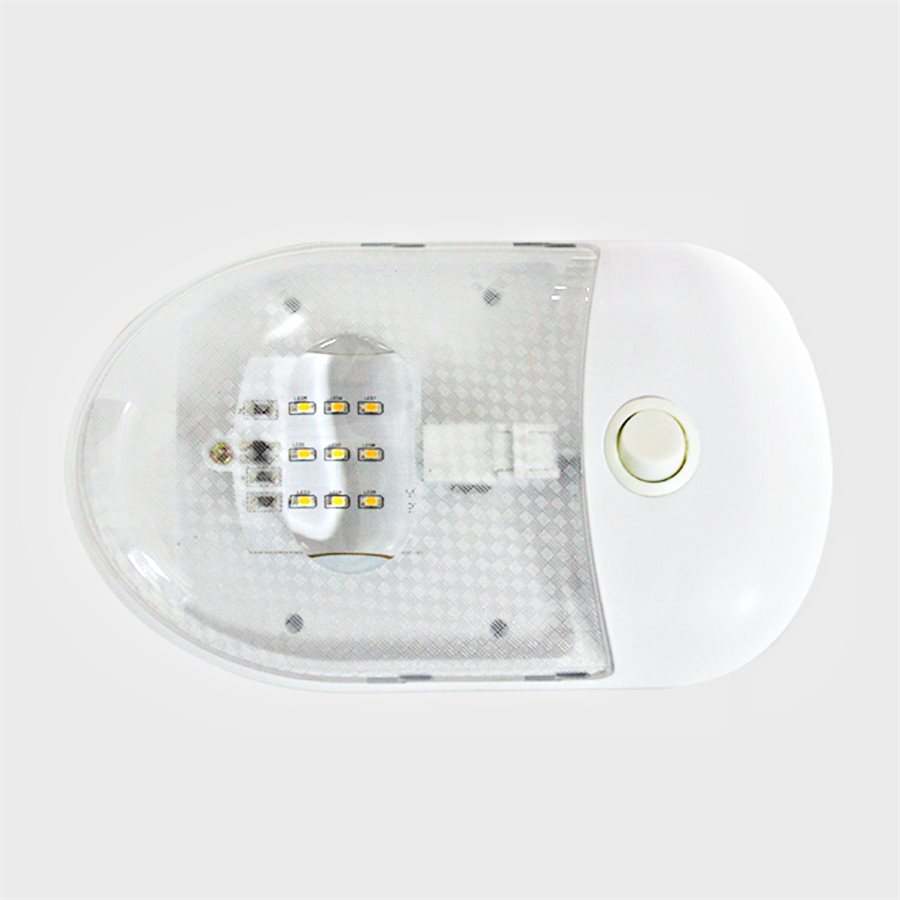 LED PANCAKE LIGHT, INTERIOR, SINGLE DOME 5500K