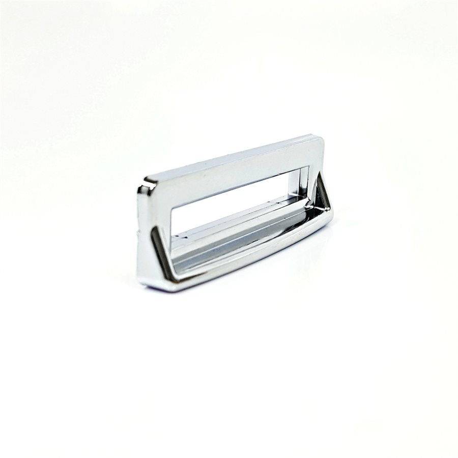 PETERBILT CHROME BEZEL, SWITCH LABEL COVER W / VISOR, 6PK