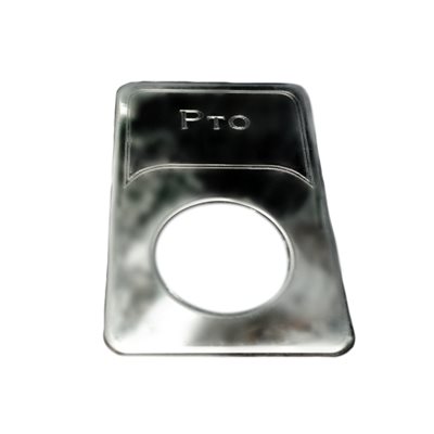 KENWORTH SWITCH PLATE,INDICATOR LIGHT-PTO